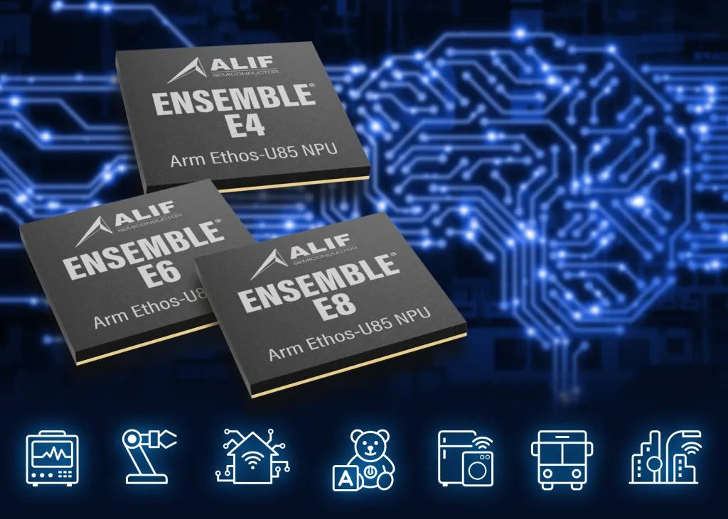 Alif Semiconductor Pushes Edge AI Boundaries with New Ensemble Microcontrollers – FlyRank